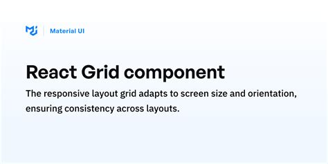 React Grid Component Material Ui