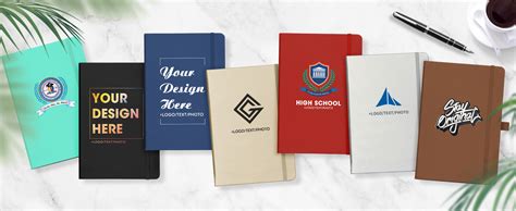 10 Pack Personalized Notebook With Logotextphoto A5 Custom Notebook Bulk Notebook