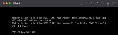 Ubuntu 20 Aarch64 Image From Gallery Cant Boot On Apple M1 Bdsdxe