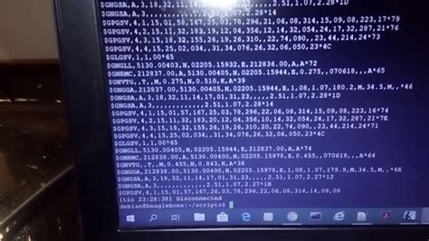 Gps Nmea Reading On Beaglebone Blue Youtube