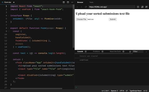 Support For Input Typefile · Issue 127 · React Hook Formreact Hook