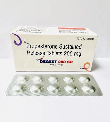 Progesterone Tablets 200mg At ₹ 381 Stripe Susten Sr 200 Tablets In Jaipur Id 2854027232073
