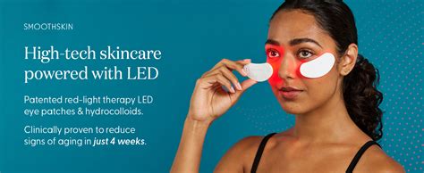 Smoothskin Under Eye Red Light Therapy Device Led Eye