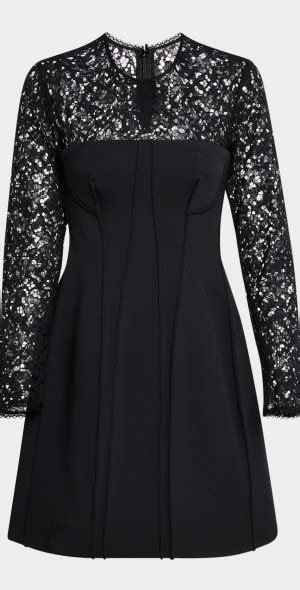 Simkhai Primm Long Sleeve Mini Dress