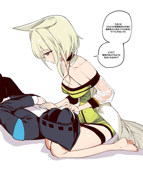 Doctor And Kal Tsit Arknights Drawn By Kinbakuman Danbooru