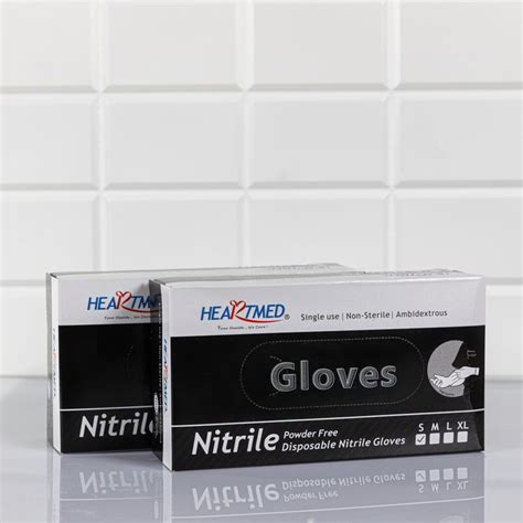 ნიტრილის ხელთათმანი შავი Polar