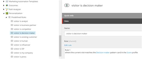Sitecore Tip 26 Use Predefined Rules To Speed Up Your Personalization Setup Barend Emmerzaal