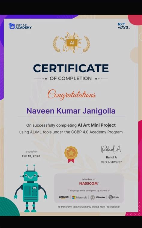 Naveen Kumar On Linkedin Nxtwave Nasscom Amazon Amazon Web Services Aws Microsoft