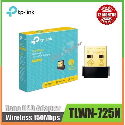 Jual Usb Wireless Adapter Tl Wn N Tplink Nano Usb Receiver Wifi Tp Link Mbps Shopee Indonesia