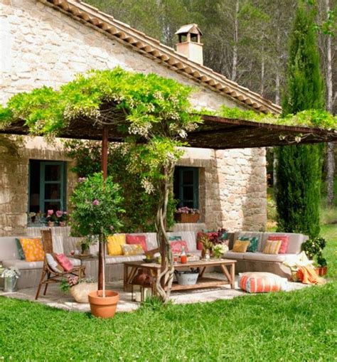 Jardines Rústicos En El Campo