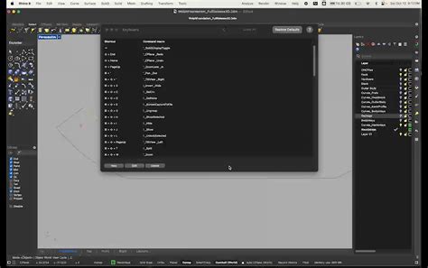 Rhino 8 Mac What Happened To Keyboard Shortcuts Rhino For Mac