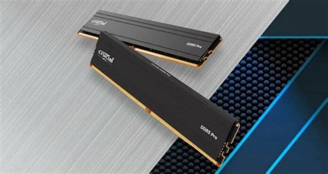 Crucial S Super Sleek 48GB DDR5 Pro Memory Kit Will Do 6 000MT S At 1 1v Club386