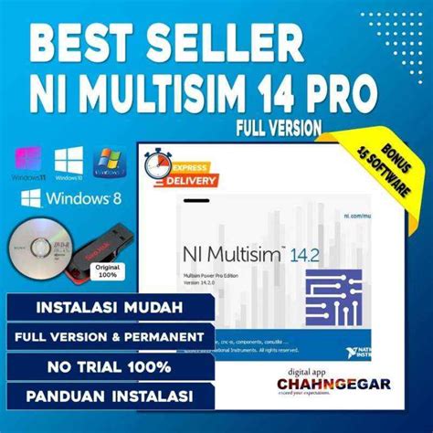 Promo Software Ni Multisim 142 Profesional Circuit Simulator Full