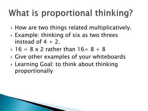 Ppt Proportional Thinking Powerpoint Presentation Free Download Id