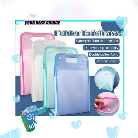 Folder File Organizer Document Storage 13 Layer Test Paper Folder