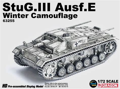 Stug Iii Ausf E Winter Camouflage Russia 1942 Die Cast Model