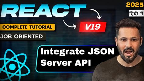 React 19 Tutorial 58 Integrate Json Server Api And Loader Youtube