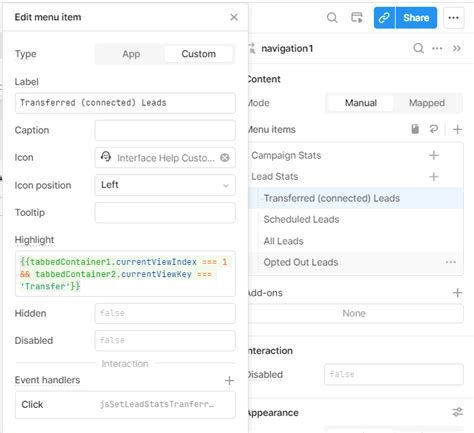 On Active State For Navigation Links 💬 Feature Requests Retool Forum