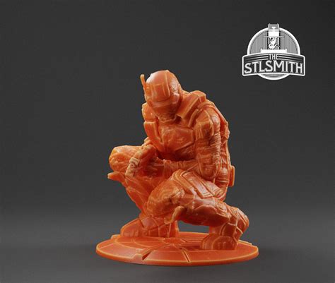 Stl File Cerberus Combat Engineer Alternate Mass Effect Miniature Stl 👹
