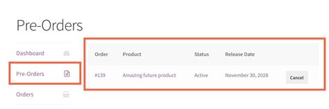 Woocommerce Pre Orders Documentation Woocommerce