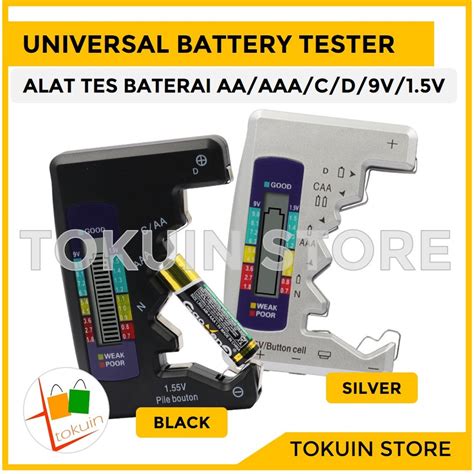 Jual Universal Battery Tester Checker Alat Tes Cek Test Kapasitas Baterai Shopee Indonesia
