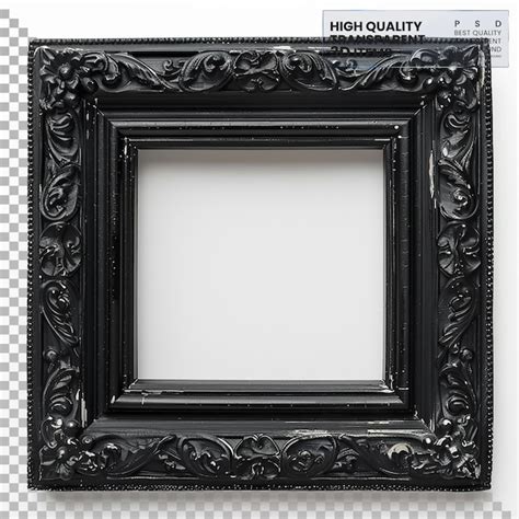 투명한 배경에 고립 된 배경에 Png 그림 프레임 프리미엄 Ai 생성 Psd