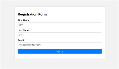 Comprehensive Guide To Data Binding In Spring Mvc Best Practices And Examples Javalaunchpad