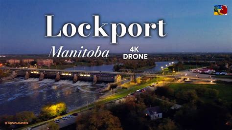 The Power Of Red River Lockport And Dam From The Sky 🇨🇦 Youtube