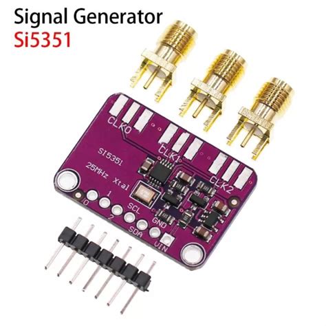 I2c Iic Si5351 Signal Generator Si5351a Clock Generator Breakout Board