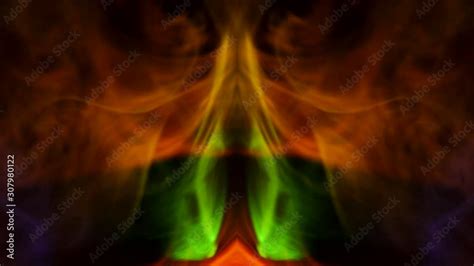 Vidéo Stock Sexual anatomical fantasies Colored erotic hallucinations Curly creeping puffs of