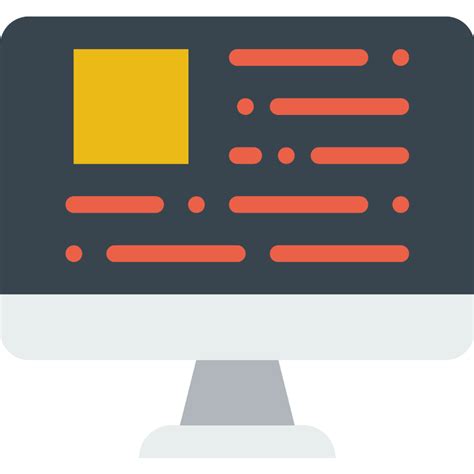 Coding Monitor Vector Svg Icon Svg Repo