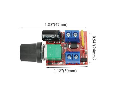 Pwm Dc Motor Speed Regulator 3v 6v 12v 24v 35v Speed Control Switch