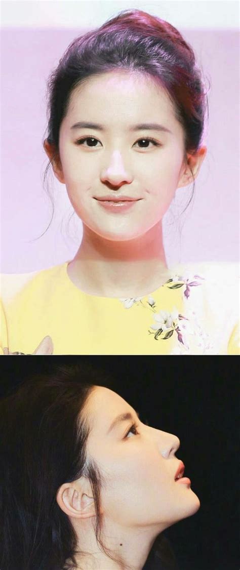 刘亦菲侧颜最美亦菲侧颜盛世美颜亦菲侧颜大山谷图库