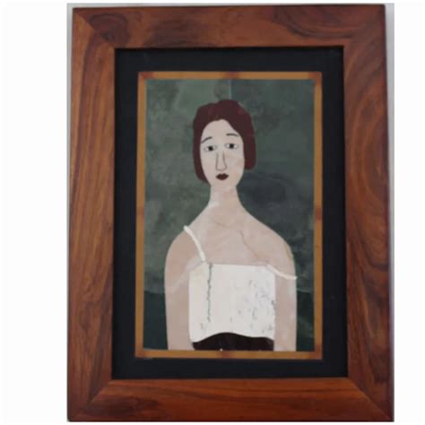 Stone Painting Amedeo Modigliani Christina Picasso Salvador Van Gogh