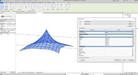 Revit Tensile Structure 3d Model 15 Rfa Free3d