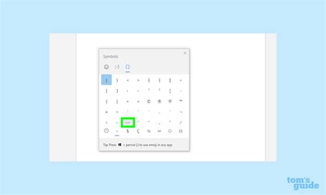How To Type An Em Dash In Windows And Macos Toms Guide
