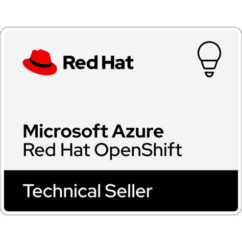 Microsoft Azure Red Hat Openshift Technical Seller Credly