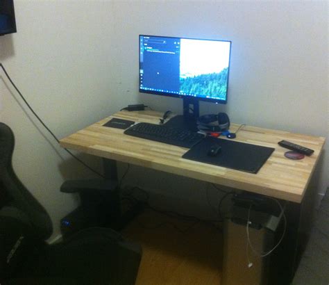 After Years Of Using My PC Without A Desk Its Here R Pcmasterrace