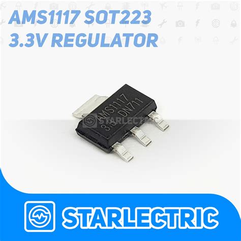 Ams1117 33v Ams1117 33 1117 33 Ams1117 33v Voltage Regulator