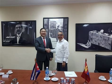 Куба улс манай улстай эрүүл мэнд биотехнологийн салбарт хамтран