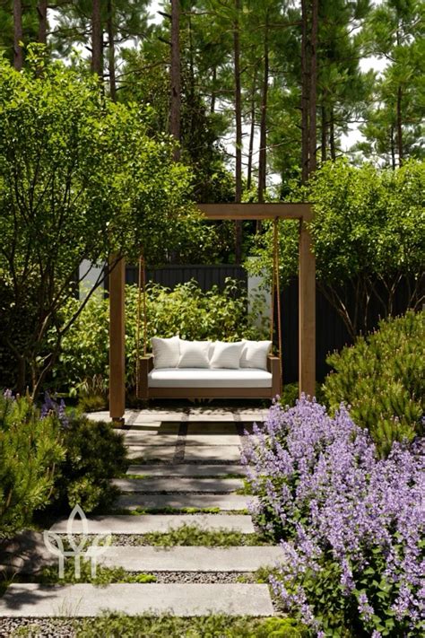 Ландшафтный дизайн участка 7 соток Пол в саду Идеи озеленения Современный сад