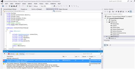 Why I Am Getting Error When Running C Project With Vs Express 2012