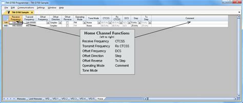 TM D Radio Programming Software