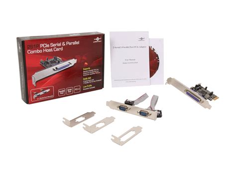 Buy Pci Express I O Card Dual Serial Db9 Rs232 Com 2 Ports Controller