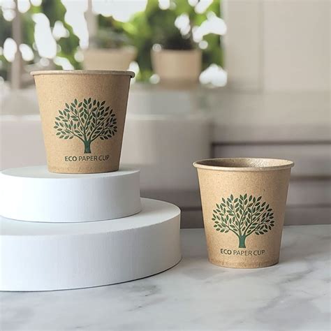 종이컵 크라프트 일회용 친환경 65온스 종이컵 40080010002000 티몬
