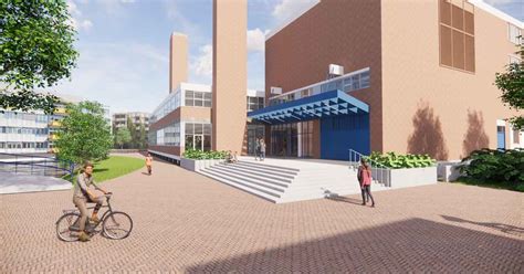 Gevelwerkzaamheden Rec J K Campusontwikkeling Universiteit Van