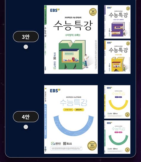 더쿠 2025학년도 수능특강 수특 표지 후보