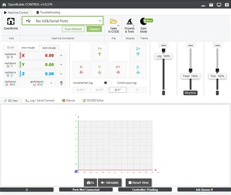 Openbuilds Control 10370 Keyboard Shortcuts ‒ Defkey