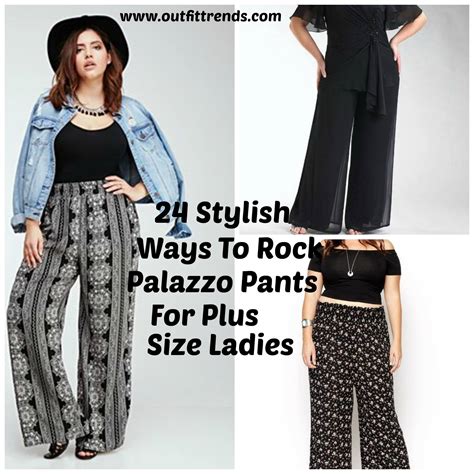 Palazzo Pants For Plus Size24 Palazzo Outfit Ideas For Curvy Girls
