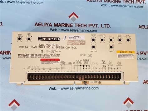 Woodward 9905 021 Low Voltage 2301a Load Sharing And Speed Control Revr